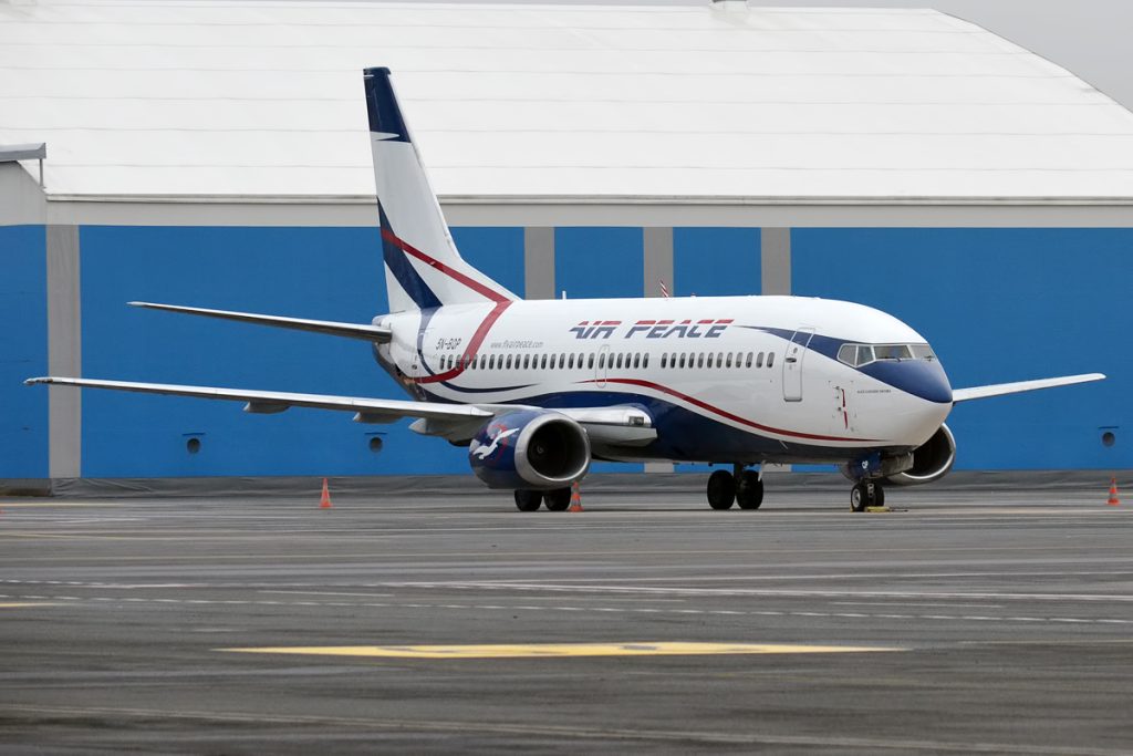 Air Peace Lagos–Accra flight disrupted after conveyor belt hits ...