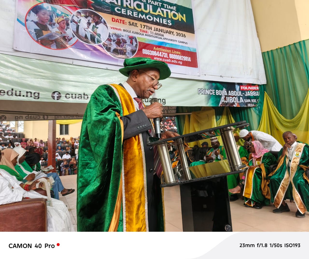 We now run Cyber Security, Engineering, says Crescent Varsity VC at ...